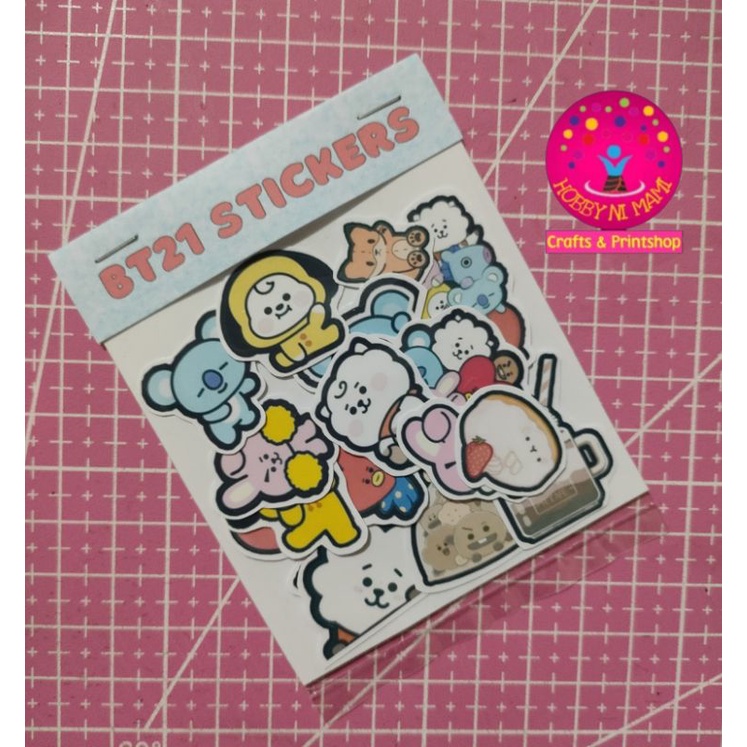BTS / BT21 Sticker Set | Shopee Philippines