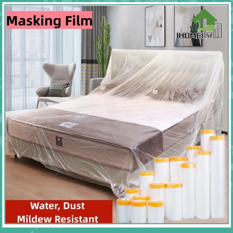 Plastic Furniture Dust Cover Disposable Waterproof Car Dusty Bed Sofa ...