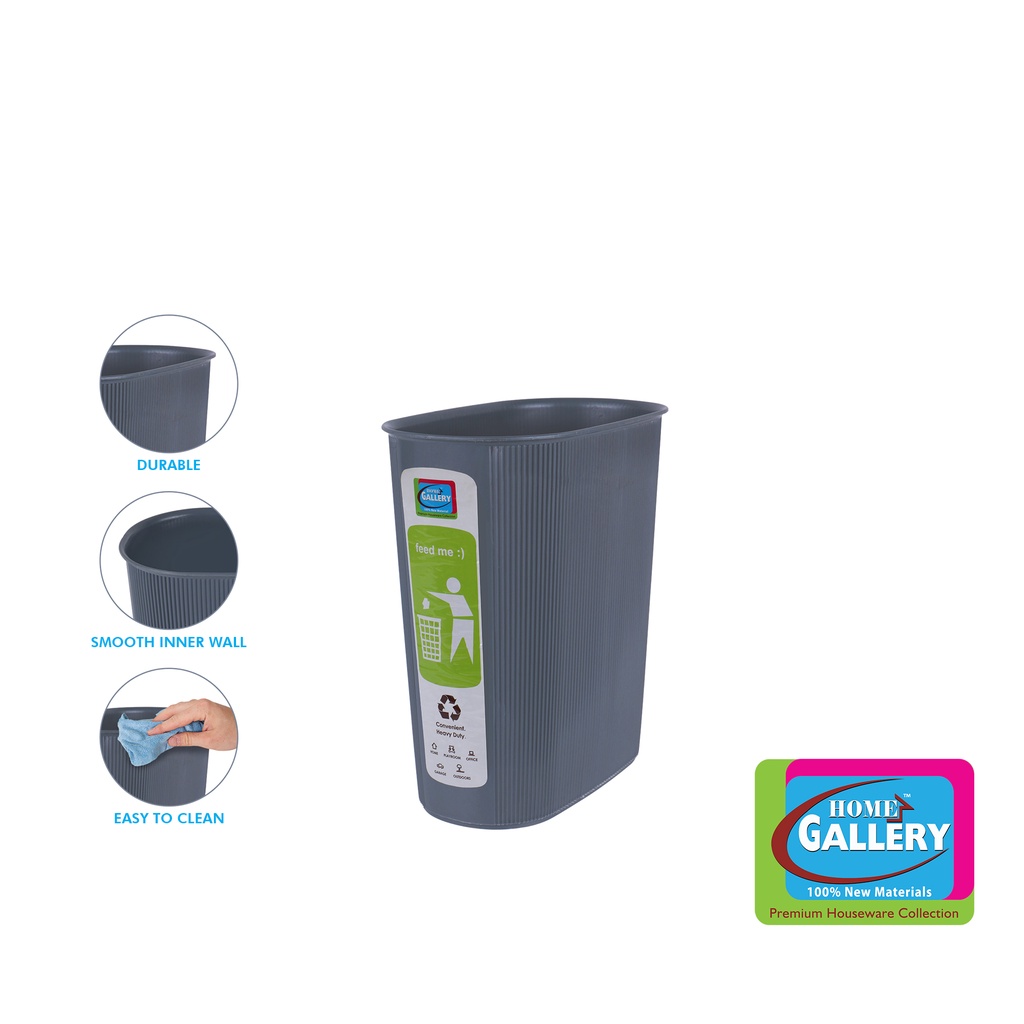 Home Gallery Oval Dustbin Small/Medium | Compact & Space-Saving Design ...
