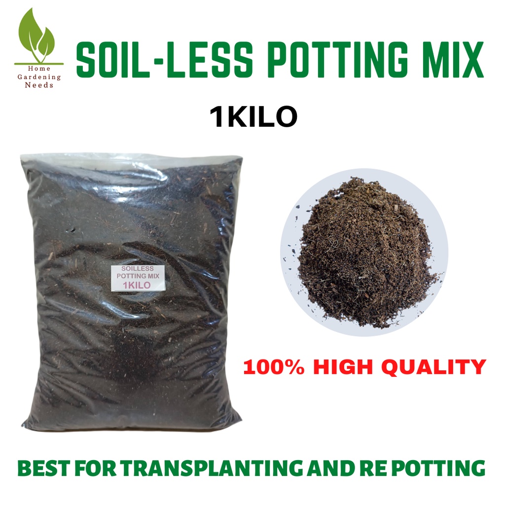 1KILO SOIL-LESS POTTING MIX | Shopee Philippines