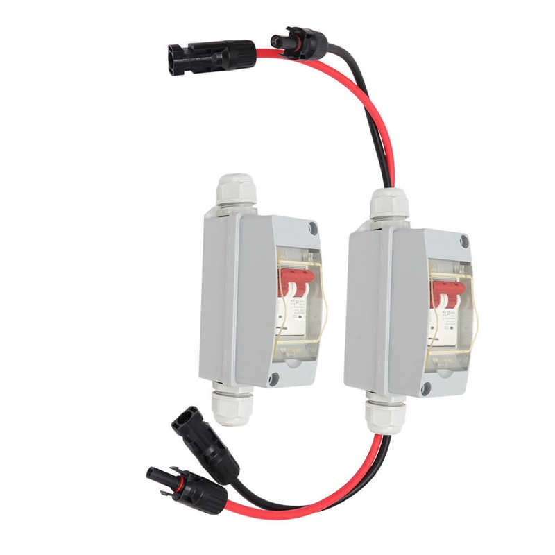2P Circuit Breaker MCB DC 500V 32A Disconnect Switch with IP65 ...