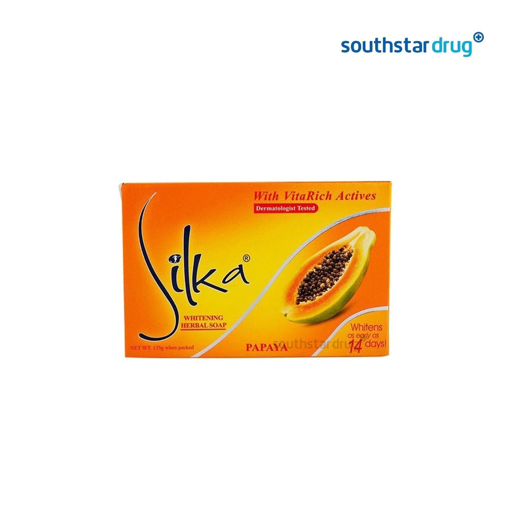 Silka Soap White Papaya 135 g | Shopee Philippines