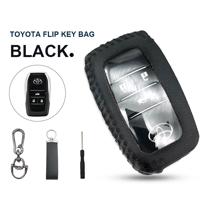 Toyota Flip Key Cover Remote Shell Replacement Case for Vios Wigo ...