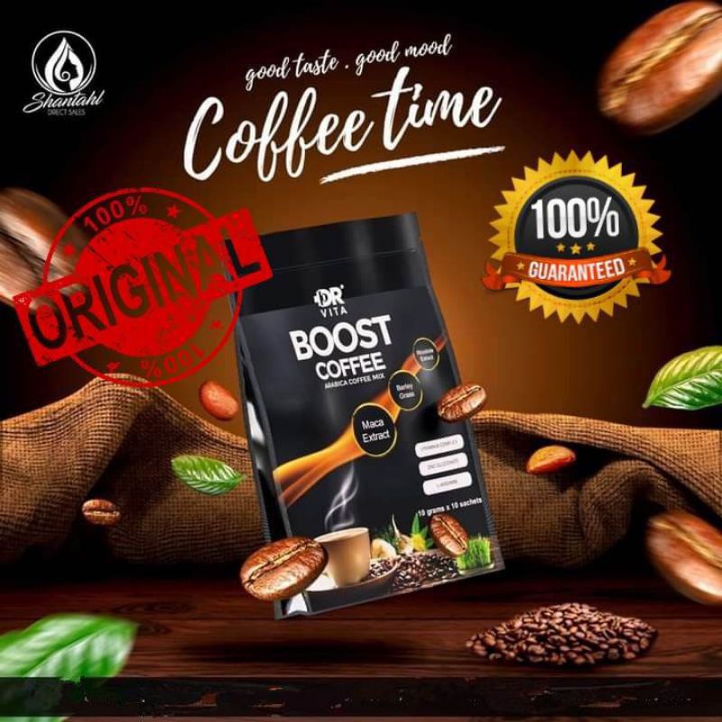 ORIGINAL DR. VITA BOOST COFFEE(10 SACHETS) | Shopee Philippines