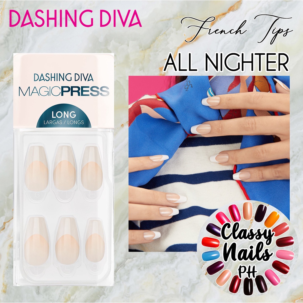 French Tip - All Nighter • Dashing Diva • Magic Press • Manicure ...