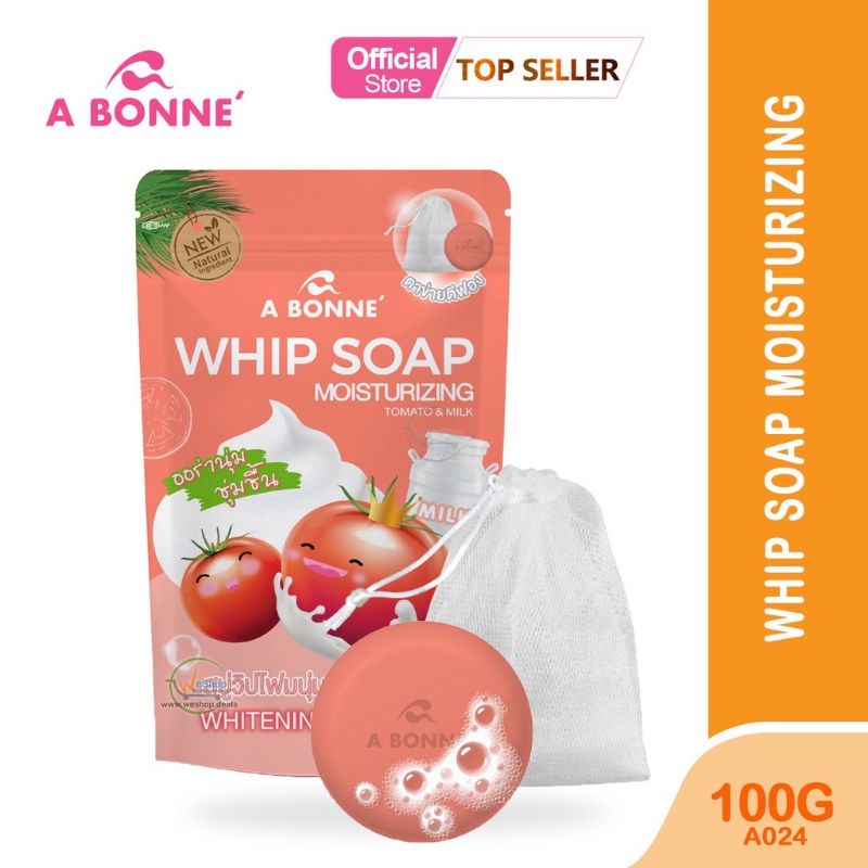 Abonne Whip Soap Thousand White 100G- Tomato & Milk ( A024 ) - Rose ...