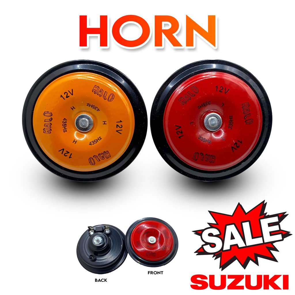 Suzuki Raider R150 | MOTORCYCLE 2PCS HIGH AND LOW HORN (BUSINA) 12V ...