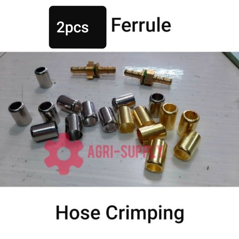℡Hose Crimp Ferrule for Hose Fittings Carwash Hose Air Compressor Hose ...