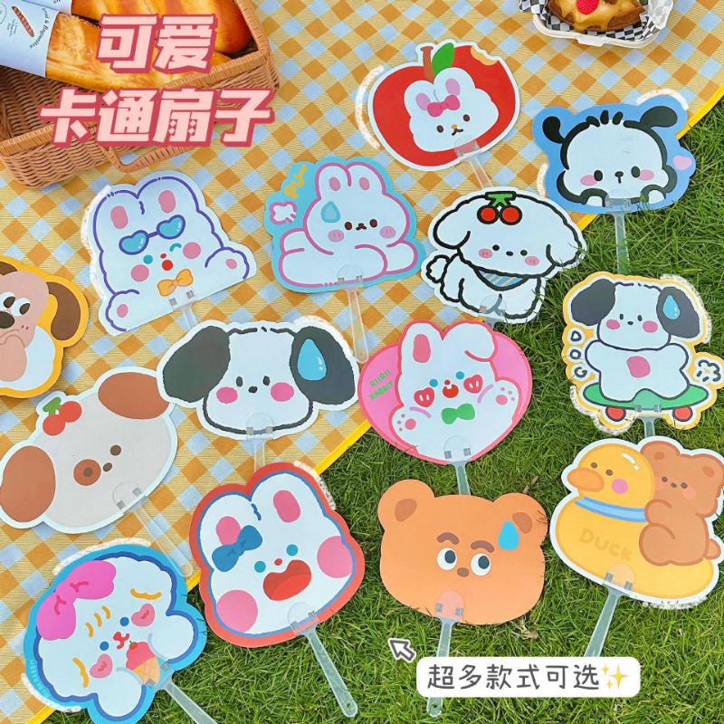 Ins Cute Handle Fan Mini Fan Student Personalized Gifts Wholesale Hand ...