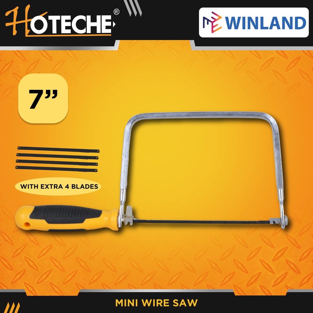 Hoteche by Winland 7inches / 170mm Mini Hack Saw Wire Saw 330802 ...