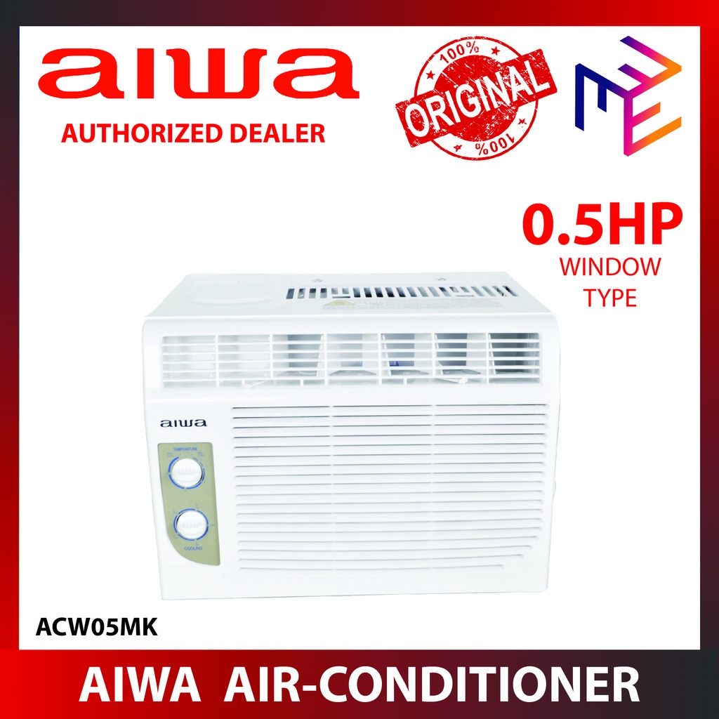 Aiwa by Winland Window Type Air-Conditioner 0.5HP ACW05MIK | Shopee ...