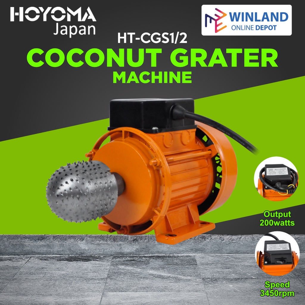 HOYOMA Electric Portable Coconut Grater Machine Kayuran Pang Kayod ng ...