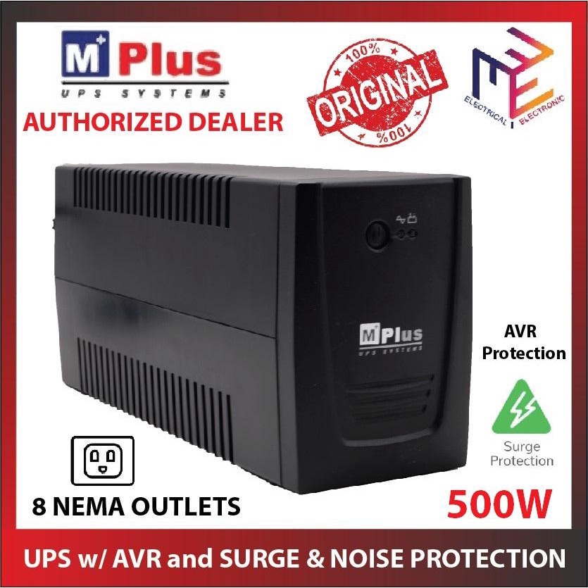 MPLUS by Winland 750va 500W 8 Sockets UPS (Uninterruptible Power Supply ...