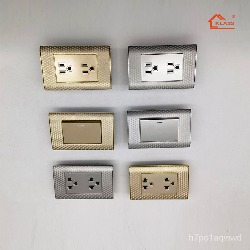 KLASS USA 118 series socket outlet PC panel switches and sockets 1 gang ...