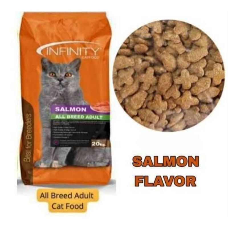 Infinity Salmon Cat dry food Repack 1kg | Shopee Philippines