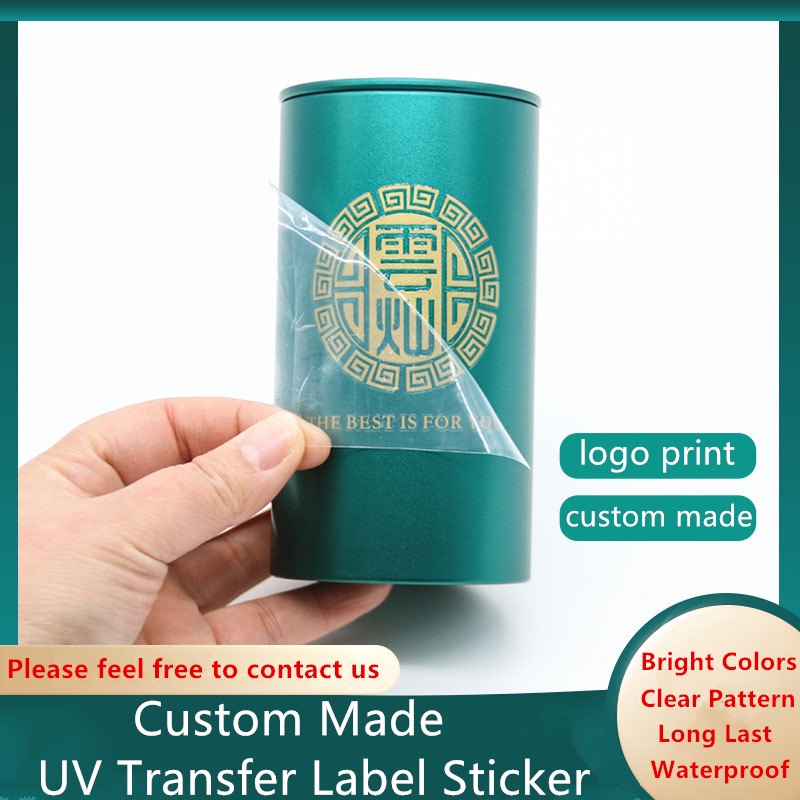 Custom Made UV Transfer Label Sticker Crystal Hollow Transparent ...