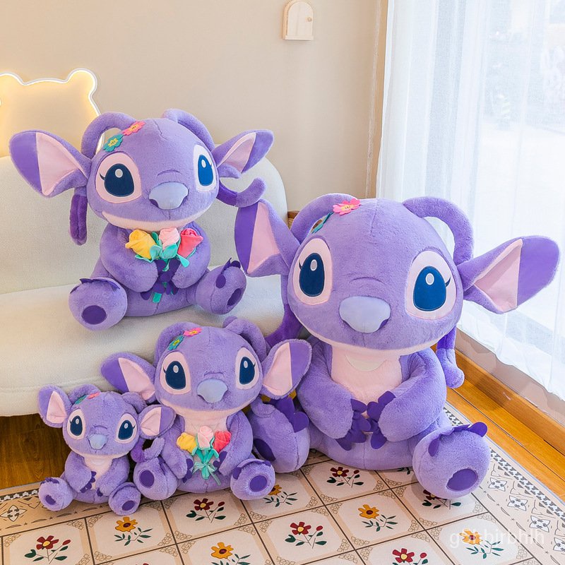 High quality Purple lilo and Stitch doll Angie plush toy Star Baby ...