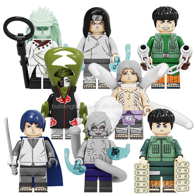 KF6126 Senju Tobirama Senju Hashirama Rock Lee Uchiha Madara Mini ...