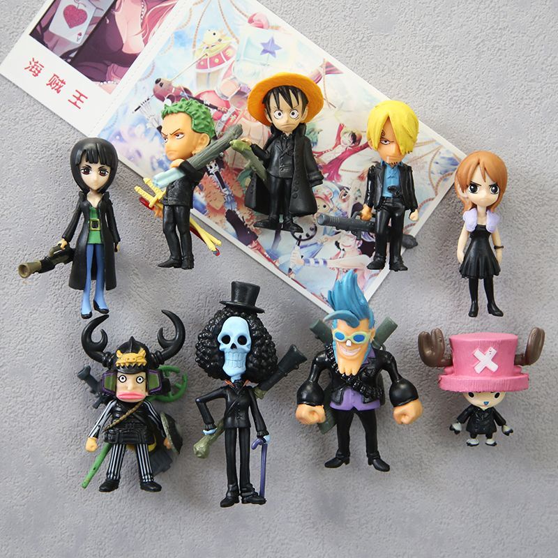 One Piece Refrigerator Sticker Bottle Opener Anime Luffy Sauron Sanji ...