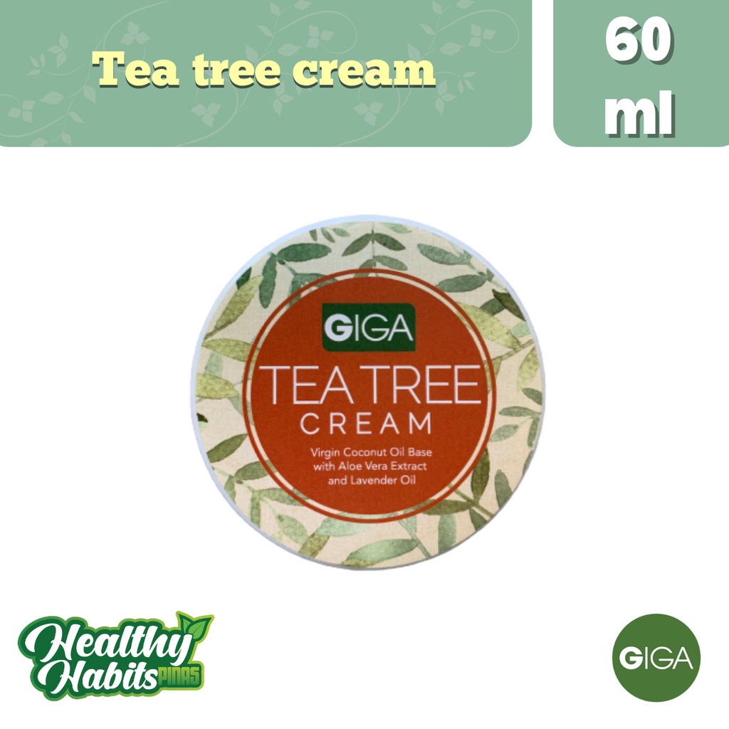 GIGA Tea Tree Cream best for skin irritations 60ml (big) (expiration 08 ...
