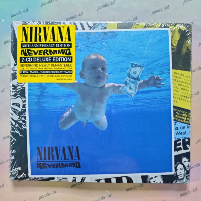 (SEALED) Nirvana - Nevermind - 30th Anniversary Edition - Deluxe Edition 2CD / Imported | Shopee ...