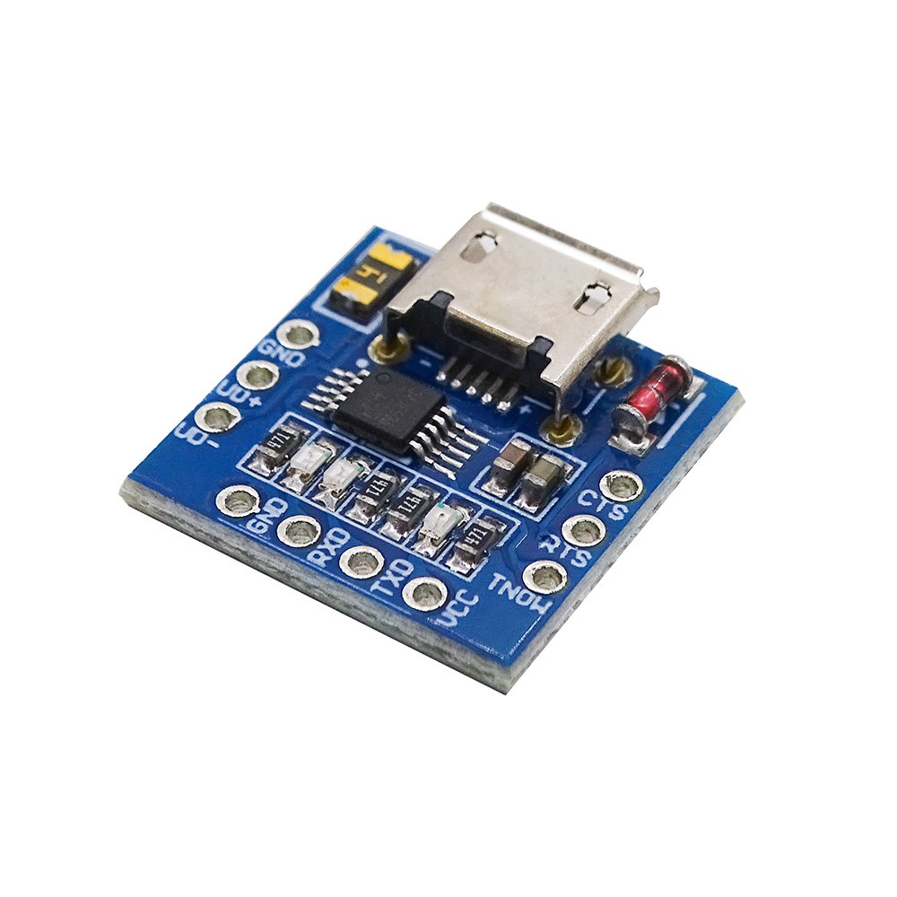 CH340E Mini USB to TTL ultra small USB to TTL downloader microusb port ...