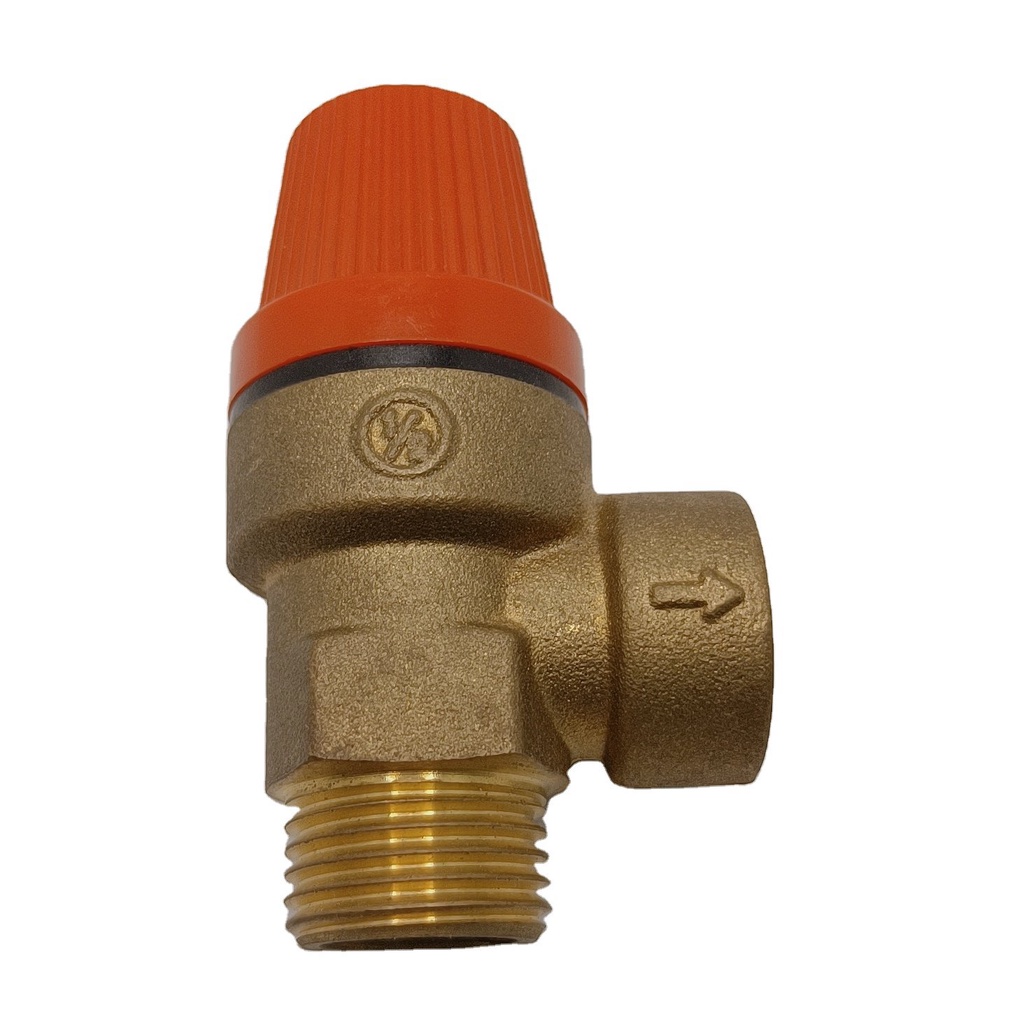 Pressure Relief Valve Filters DN15 Brass Boiler Safety Valve 1/2 ...