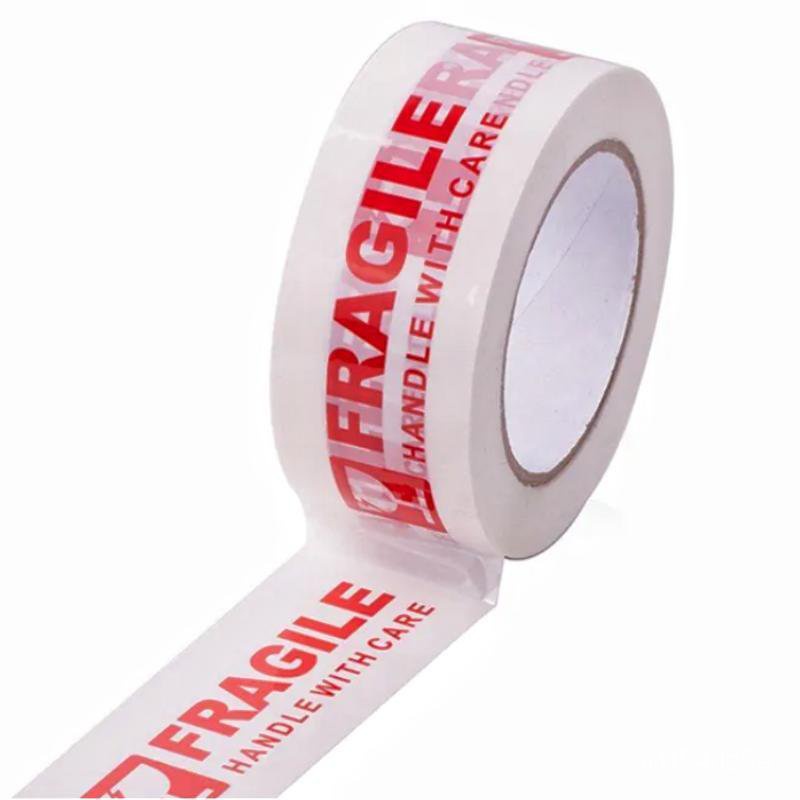 Hongyue White Color Custom Logo Bopp Printed Adhesive Sticker Packing ...
