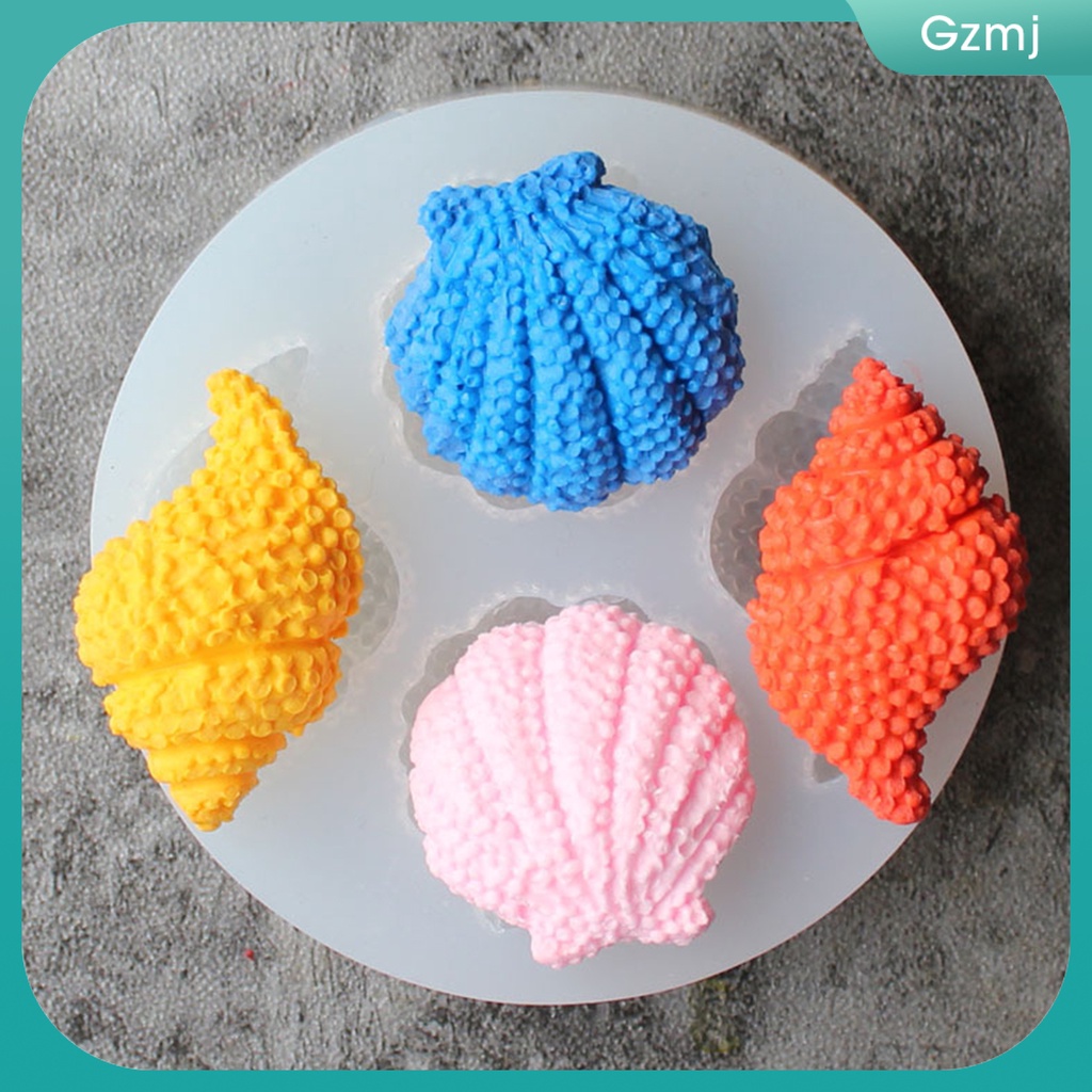 Gz Conch Pattern Mold Safe Healthy Beautiful DIY Shellfish Conch Shape ...