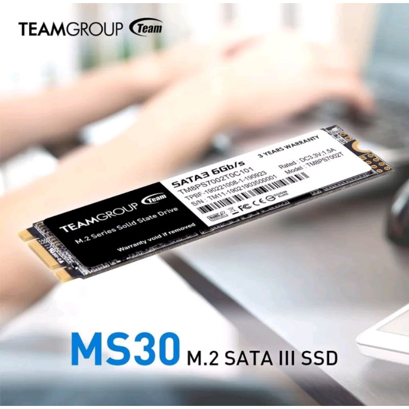 Teamgroup MS30 M.2 SSD SATA 3 With 1 Year Warranty B-key | Shopee ...