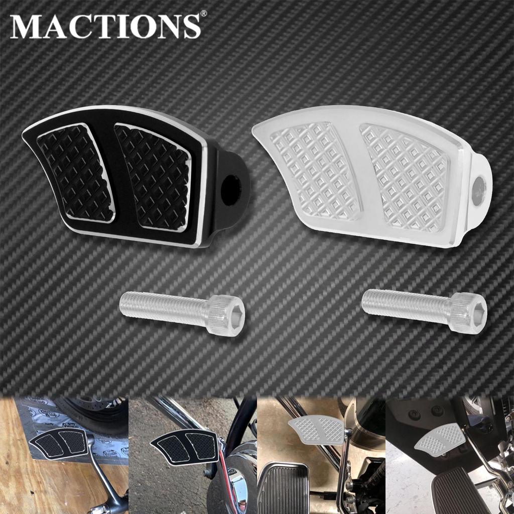 Motorcycle Shifter Peg Gear Toe Pedal Black/Chrome For Harley Dyna Fat ...