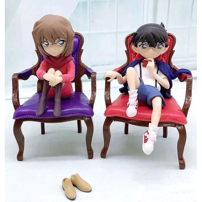 2023∈Anime Detective Conan Haibara Ai Anita Haile Sit on Chair Model ...