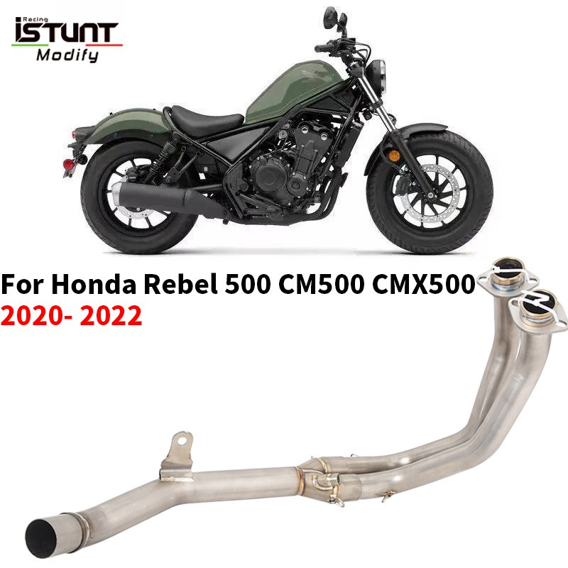 Slip For HONDA Rebel 500 CM500 CMX500 2020 2021 2022 Motorcycle Exhaust Escape Modified Muffler ...