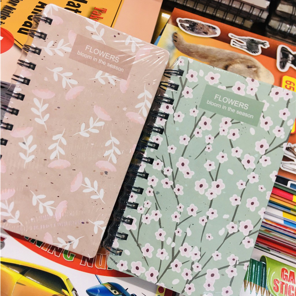 COD Hardbound Spring Notebook Flowers Student Notebook Office Notes ...