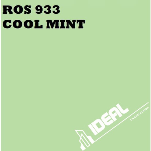 RAIN OR SHINE | ROS 933 COOL MINT | ELASTOMERIC PAINT | 4 LITERS | 1 ...