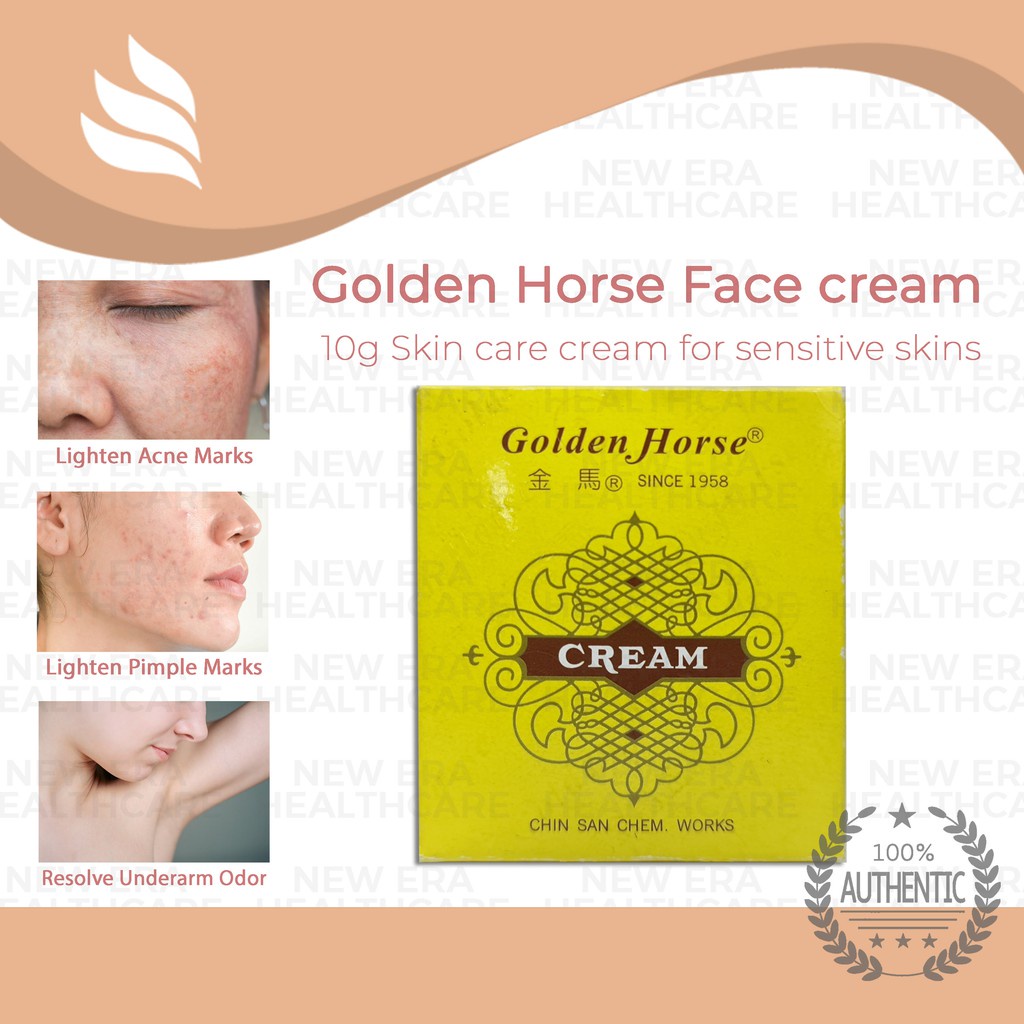 Golden Horse Face cream (10g)-Skin Acne, Skin Care, Wrinkles and ...