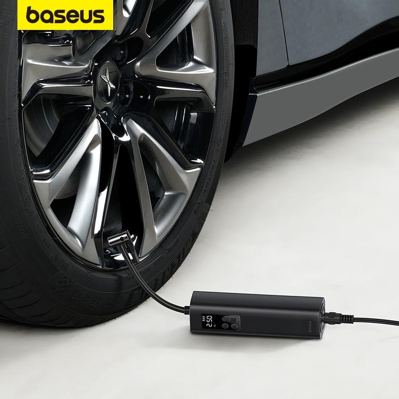 Baseus Super Mini Digital Display Inflator Pump Maximum Pressure 150PSI ...