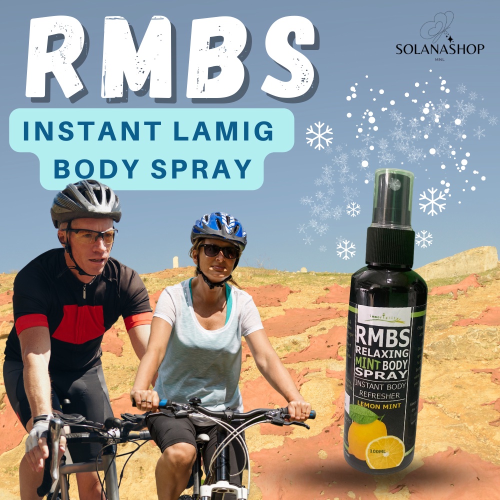 ┋RMBS Body Cooling Spray Anti Perspirant Perfume Spray Aircon in a ...