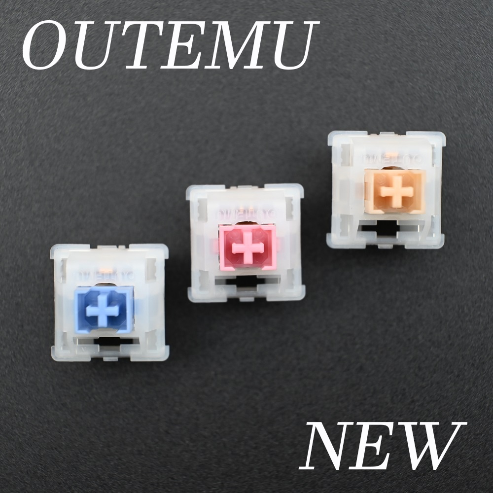 ☢ Outemu Switches Mechanical Keyboard Lubed Switch 5Pin Silent Tactile ...