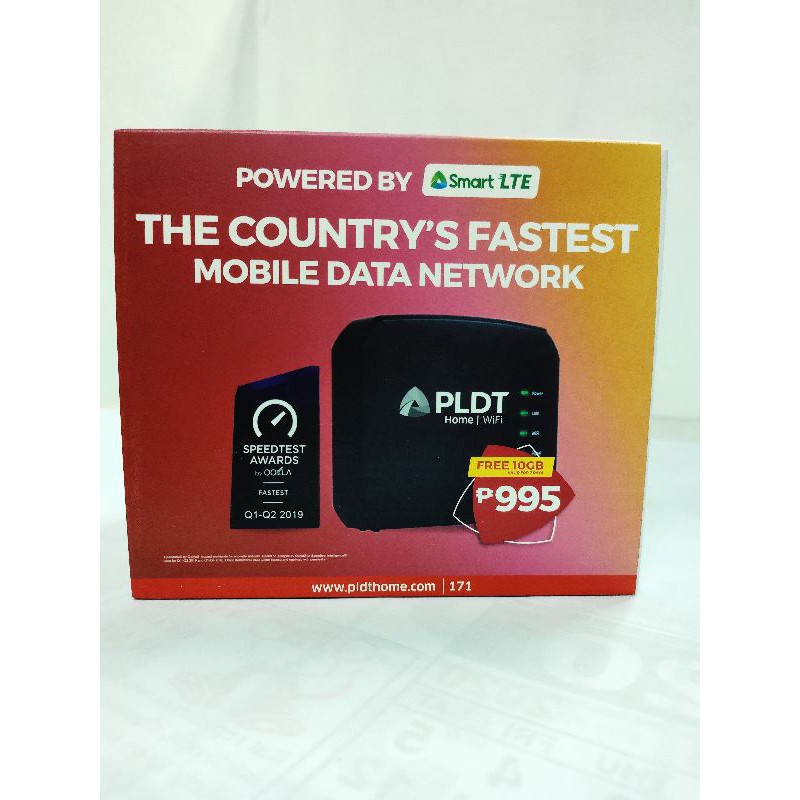 ☋PLDT Home Prepaid Wifi (BLACK ONLY) | Shopee Philippines
