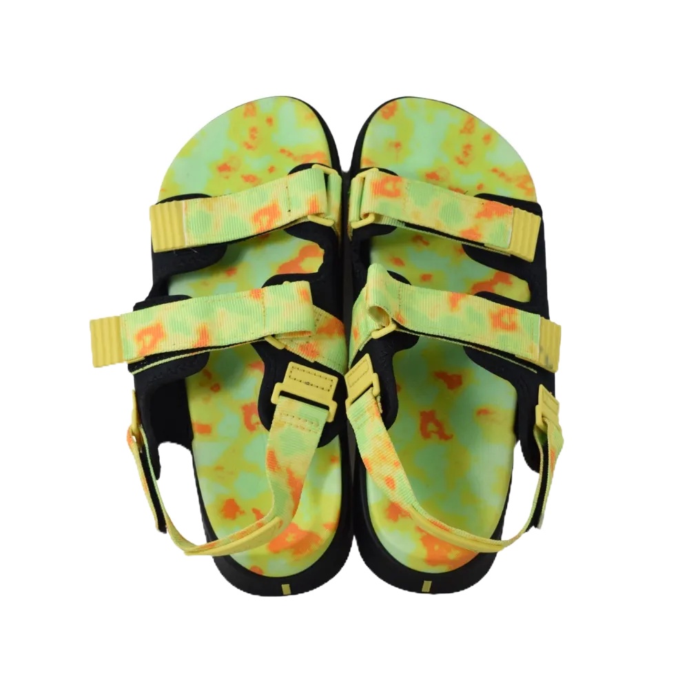 Rider Nx Bold Papete Ad Black Yellow Green Men's Sandals | Shopee ...