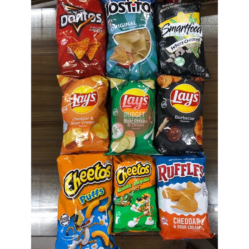 ﹍Frito Lay Snacks, Imported (Lay’s, Cheetos, Ruffles, Doritos ...