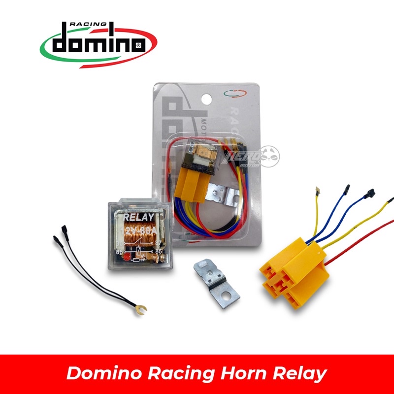 Horn & Mini Driving Light Relay 4-Pin Socket Universal Copper Wire Made ...