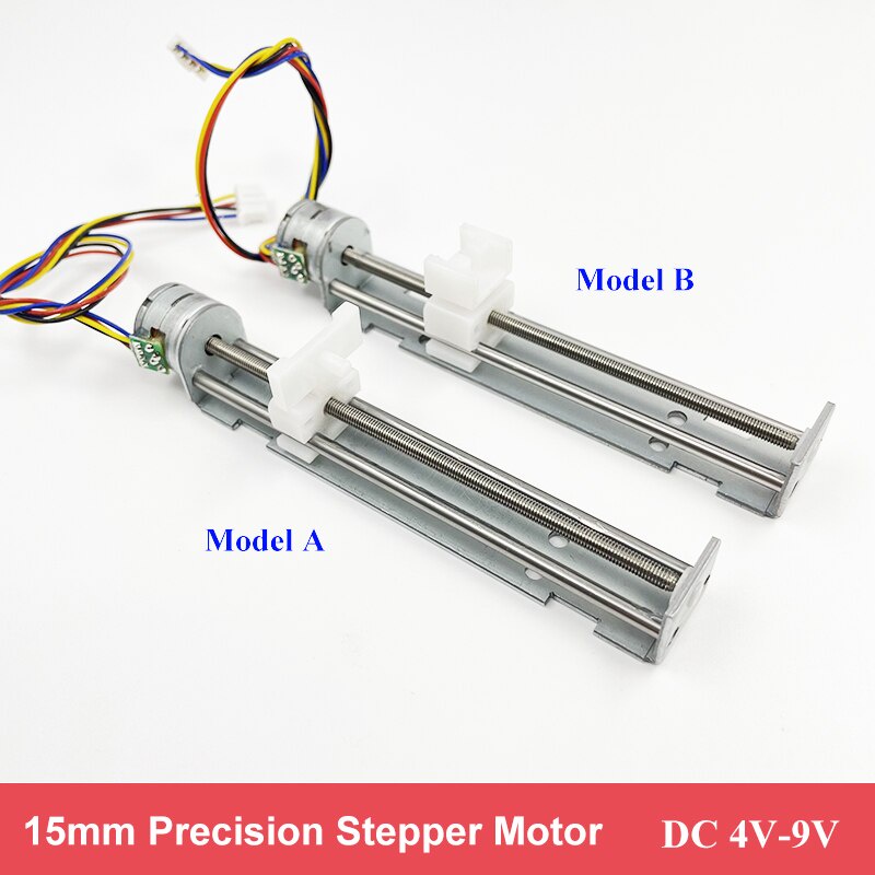 Long Stroke DC 5V 2-phase 4-wire Stepper Motor Precision 90mm Micro ...