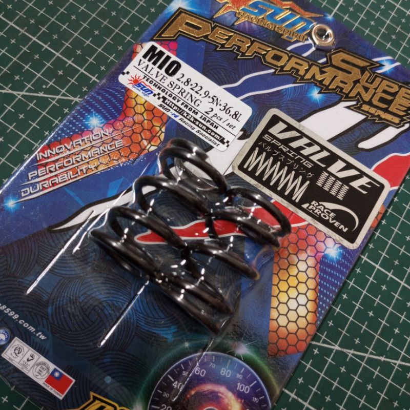 Valve Spring 5 Turns 2.8 +20% Stiffness For Mio, Wave 125, XRM 125 ...