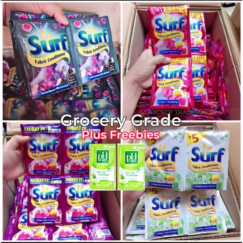 ♕Buy 12 Surf Fabcon Get 1 free PH care Fem Wash (Original/Grocery Grade ...