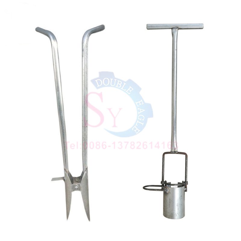 Double Handle Duckbill Shaped Seedling Planter Transplanter Digger Tool ...