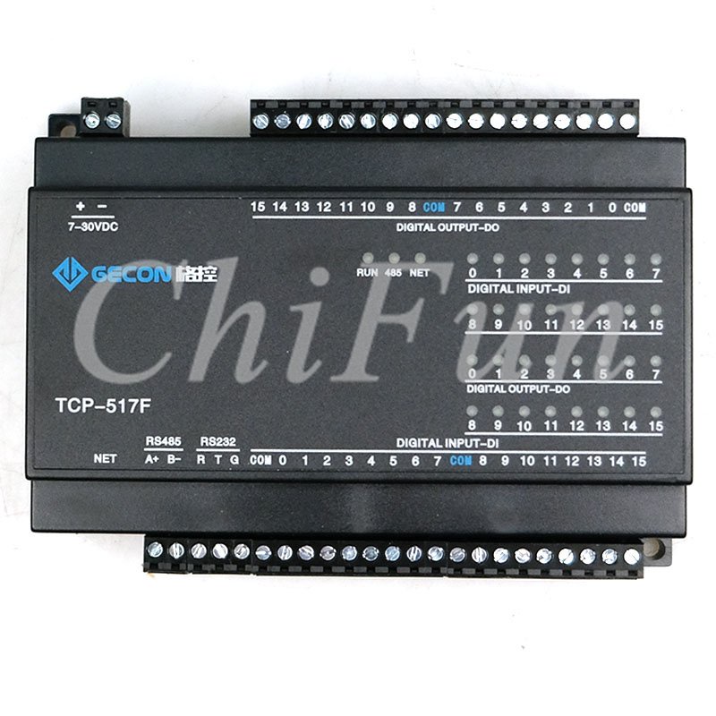 Upgrade 16DO transistor output switch isolation 16DI digital input Ethernet MODBUS communication ...