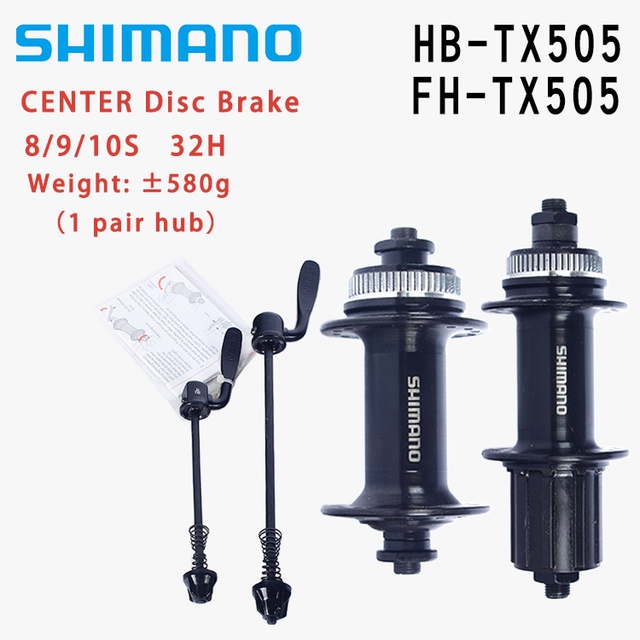 Original TOURNEY HB FH TX505 CENTER Disc Brake Quick Release hub 32h 8/9/10/Speed 100 135MM MTB ...