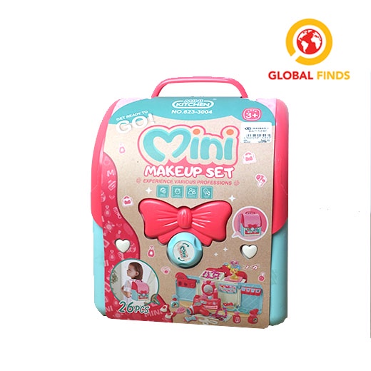 Mini Makeup Set Kids Backpack Pretend Play Set | Shopee Philippines